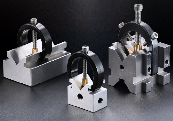 CPWS®-precision stainless steel V Block for clamping round workpiece ...