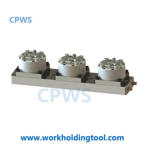 CPWS®-compatible System 3R Macro Pneumatic chuck D100mm combination 3 ...