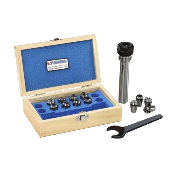 V-601_V-663 ER Collet Chuck KitWith Straight Shank Vertex Machine Tools ...